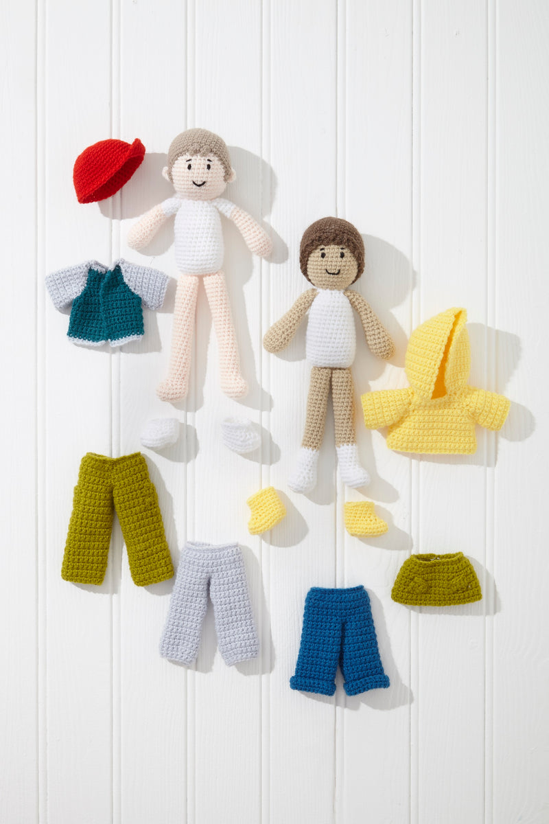 King Cole Crochet Dolls Double Knit Pattern (9190) – Classic Home Store